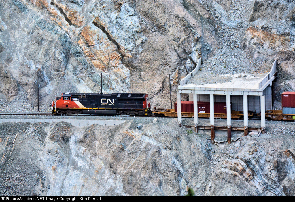 CN 3012 WB CN Ashcroft Sub